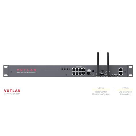 VT855t Data Center Monitoring System For IT Rooms Data Centers Rem