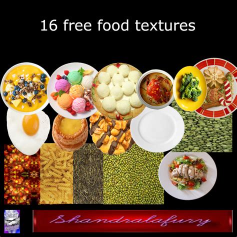 Free Food Texture Pack