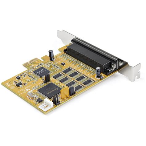 Startech Com 8 Port PCI Express RS232 Serial Adapter CardPCIe To Serial DB9 RS232 Controller
