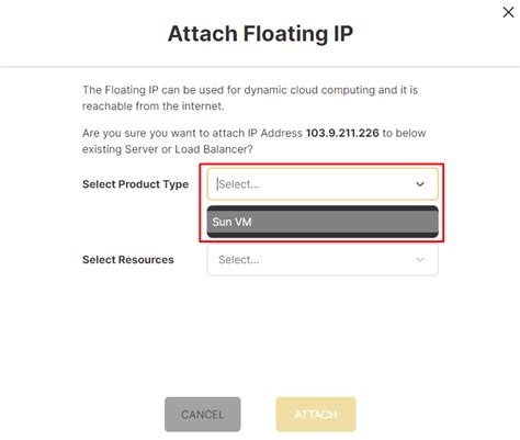 Gắn Floating IP Sunteco Cloud documentation