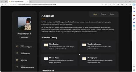 Prabaharan T On Linkedin Codsoft Codsoftinternship Webdevelopment