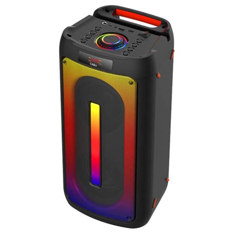 Osio Obt 8020 Φορητο Ηχειο Bluetooth Με Usb Led Aux Tf Rc Fm Tws ΚΑΙ Ενσ Μικροφωνο 60w Ηχεια