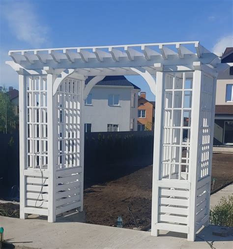 Пергола Садаво арка Деревяна садова арка пергола 8 000 грн Сад огород Уланов на Olx