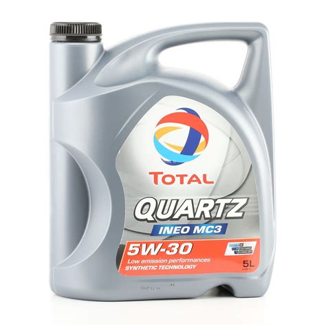 Aceite De Motor TOTAL Quartz INEO MC3 2204221 5W 30 5L Aceite
