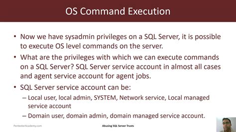 Abusing Sql Server Trusts In A Windows Domain