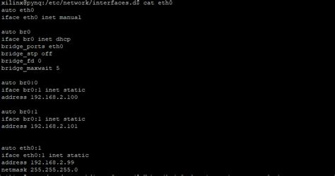 Issue With Ethernet Interface Issue Xilinx PYNQ Networking GitHub