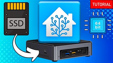 Home Assistant On Intel NUC FULL HOW TO Direct Install SSD