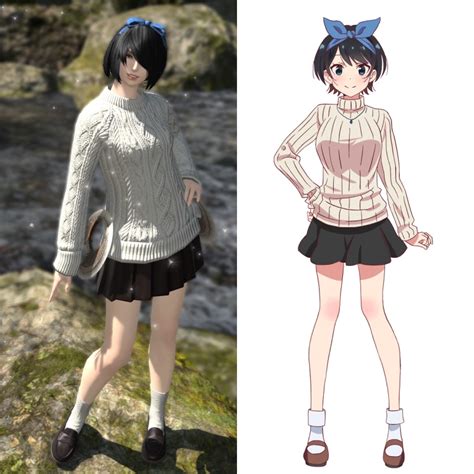Ruka Sarashina Cosplay From Rent A Girlfriend Rffxivglamours