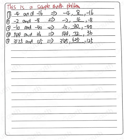 Solved Match Column A With Column B Find The Geometric Mean In Each Sequence Code Column A