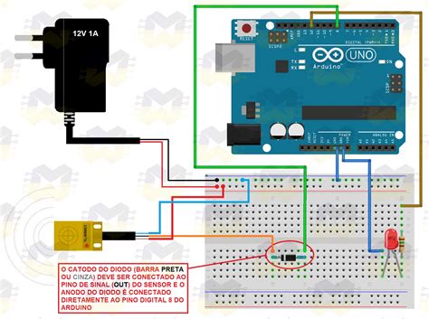 Como Usar Com Arduino Sensor Indutivo Npn De Proximidade Tl W5mc1