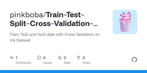 Train Test Split Cross Validation Iris Datasetreadmemd At Main