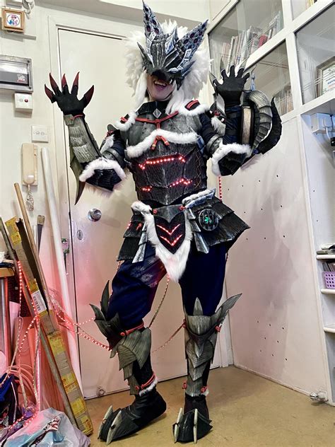 Self Monster Hunter Stygian Zinogre Armor 99 Done Leds Left Lol