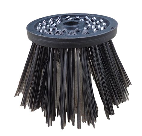 12 16 Sweeper Side Brush Plastic Pp Steel Mixed Wire 5 Rows Sweeper