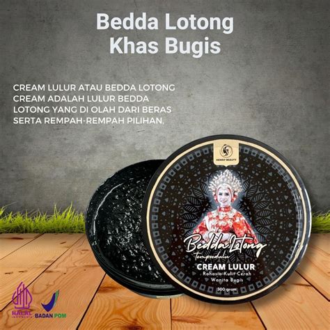 Jual Lulur Badan Bedda Lotong 300gr LULUR BEDDA LOTONG BEDAK LOTONG