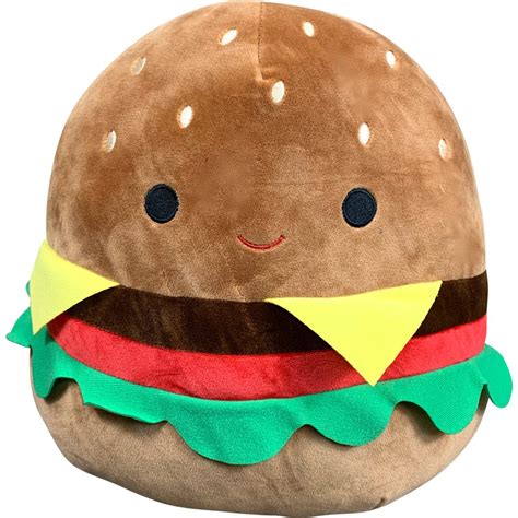 Squishmallow 14 Inch Carl The Cheeseburger Plush Toy Owl And Goose Ts