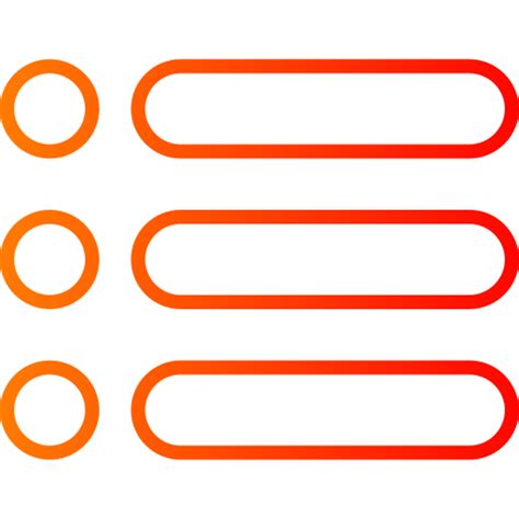 Icono de Menú Generic Gradient