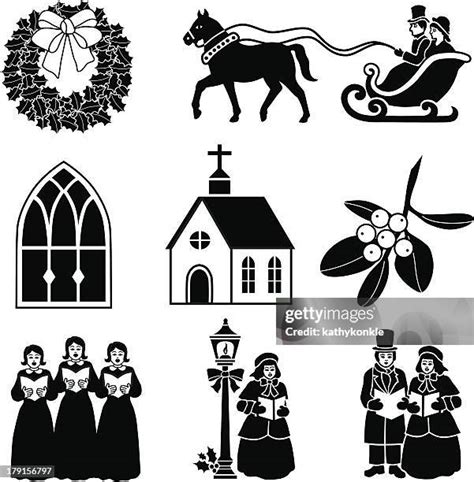 Religious Christmas Clipart Black And White Bible Scene Black And