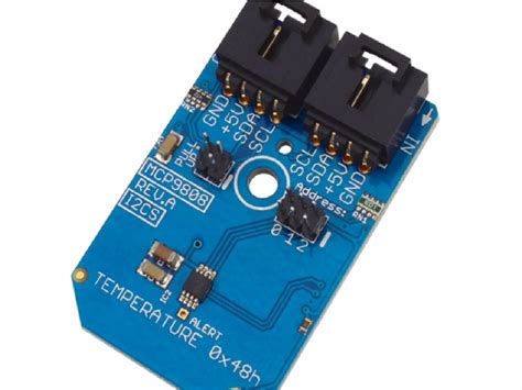 temperature monitoring using mcp9808 and arduino nano