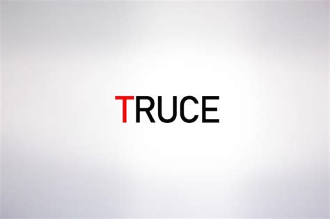 Premium Photo Truce Text Acronym On A Bright Background Truce Word Concept
