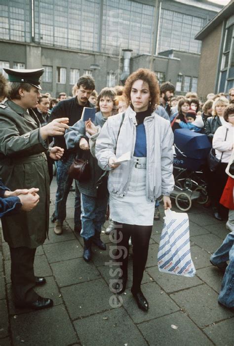 GDR Photo Archive Berlin Queues Of People And Crowds Of GDR Citizens