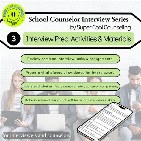 School Counselor Interview Tasks Assignments And Counselor Portfolio
