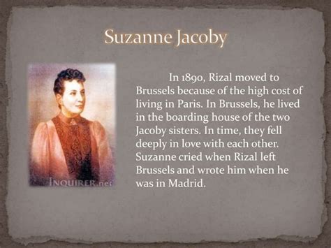 Jose Rizal As A Lover