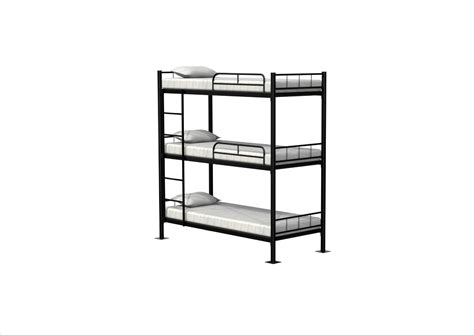 Triple Decker Bed With Safety And Strength Santech Labs