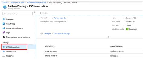 建立或修改直接對等互連 Azure 入口網站 Internet Peering Microsoft Learn