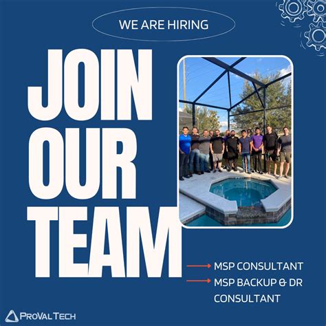 Proval Technologies On Linkedin Provaltech Msp Techcareers Techjobs Mspjobs