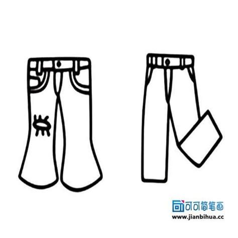 儿童脱裤子简笔画 简笔画图片大全 普车都