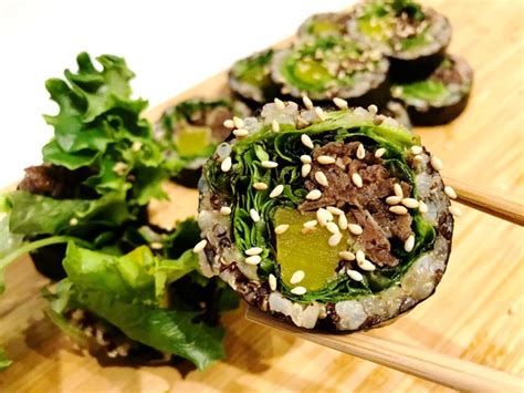 소불고기 야채 김밥