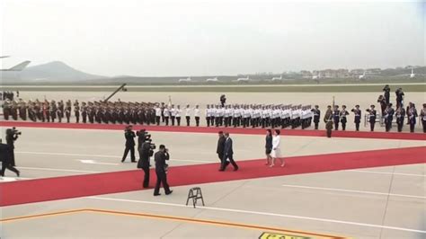 文金會／文在寅飛抵平壤順安機場 北朝鮮盛大歡迎 台灣好新聞 Taiwanhot