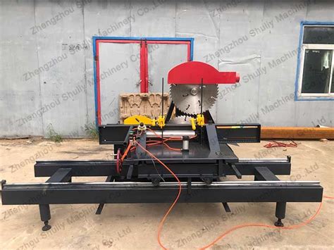 Double Blade Circular Sliding Table Saw Shuliy Wood Processing Machinery