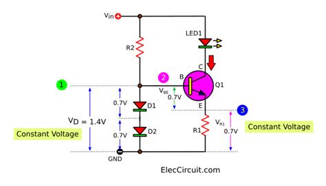 Constant Current Circuit Using Transistors Artofit