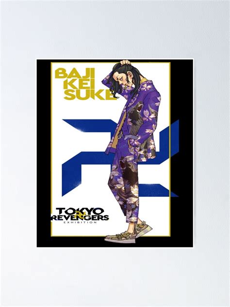 Tokyo Avengers Baji Keisuke Poster For Sale By Temperame44 Redbubble