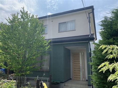 西宮市k様邸 屋根は紫外線に強い遮熱塗料、外壁は艶をおさえ落ち着いたトーンで塗り分けをしました 西宮市の外壁塗装や屋根塗装ならプロタイムズ