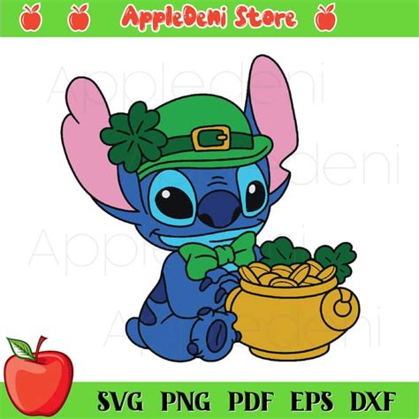 St Patricks Day Stitch Svg Stitch Svg St Patrick Svg Gre Inspire