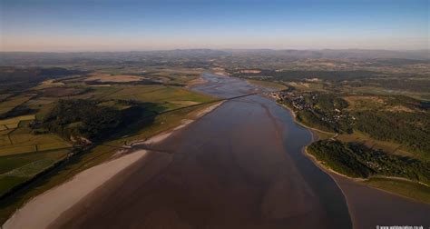 River Kent Estuary From The Air Aerial Photographs Of Great Britain