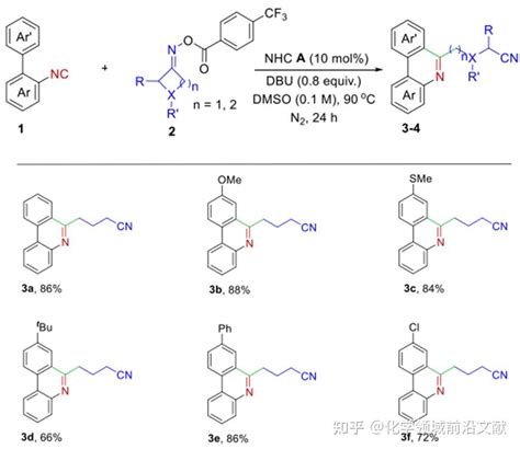 暨南大学王成明教授课题组：n 杂环卡宾催化无金属参与γ 氰烷基自由基的产生：6 氰烷基菲啶的高效合成 知乎
