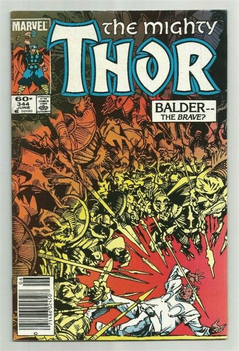 Thor 344 ~ 1st App Malekith The Accursed ~ Fn 1984 Marvel Comics ~ Simonson Ebay Thor