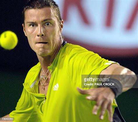 51 Australian Open Mens Singles Third Round Andy Roddick Vs Marat Safin
