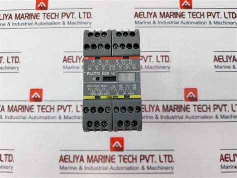 Abb Jokab Safety Pluto B20 V2 Programmable Safety Controller 24v