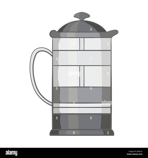 French Press Coffee Maker Icon Stock Vector Image And Art Alamy