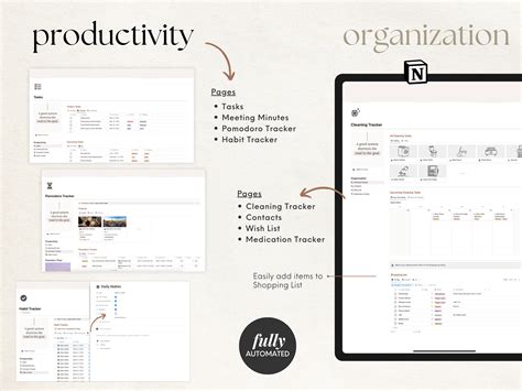 All In One Notion Template 2023 Ultimate Life Planner Notion Etsy