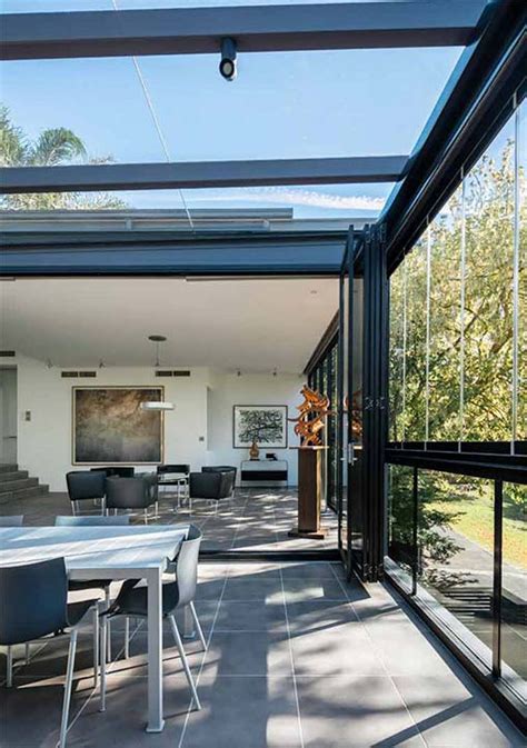 Frameless Glass Bifold Doors External Glass Designs
