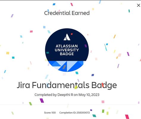 Deepthi R On Linkedin Im Happy To Share Ive Obtained A New Certification Jira Fundamentals