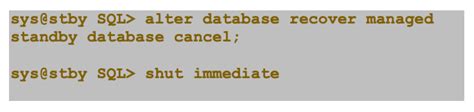 recover standby db using incremental backup rackspace
