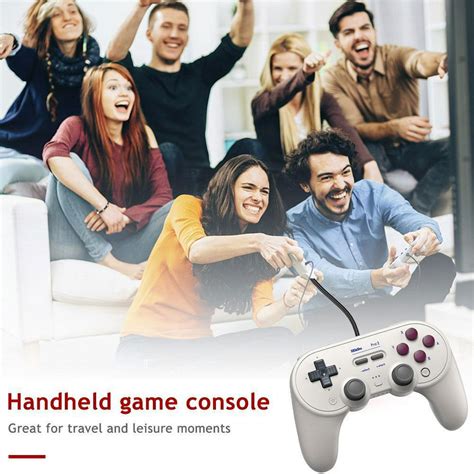 Controlador De Juegos 8bitdo Pro 2 Controlador Con Cable Gamepad