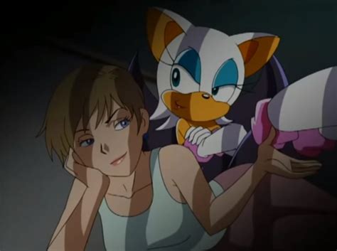 Strange Isn T It In Sonic X Rouge The Bat Is Heavily Implied