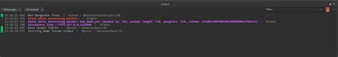 Error while processing packet - Scripting Support - Developer Forum | Roblox